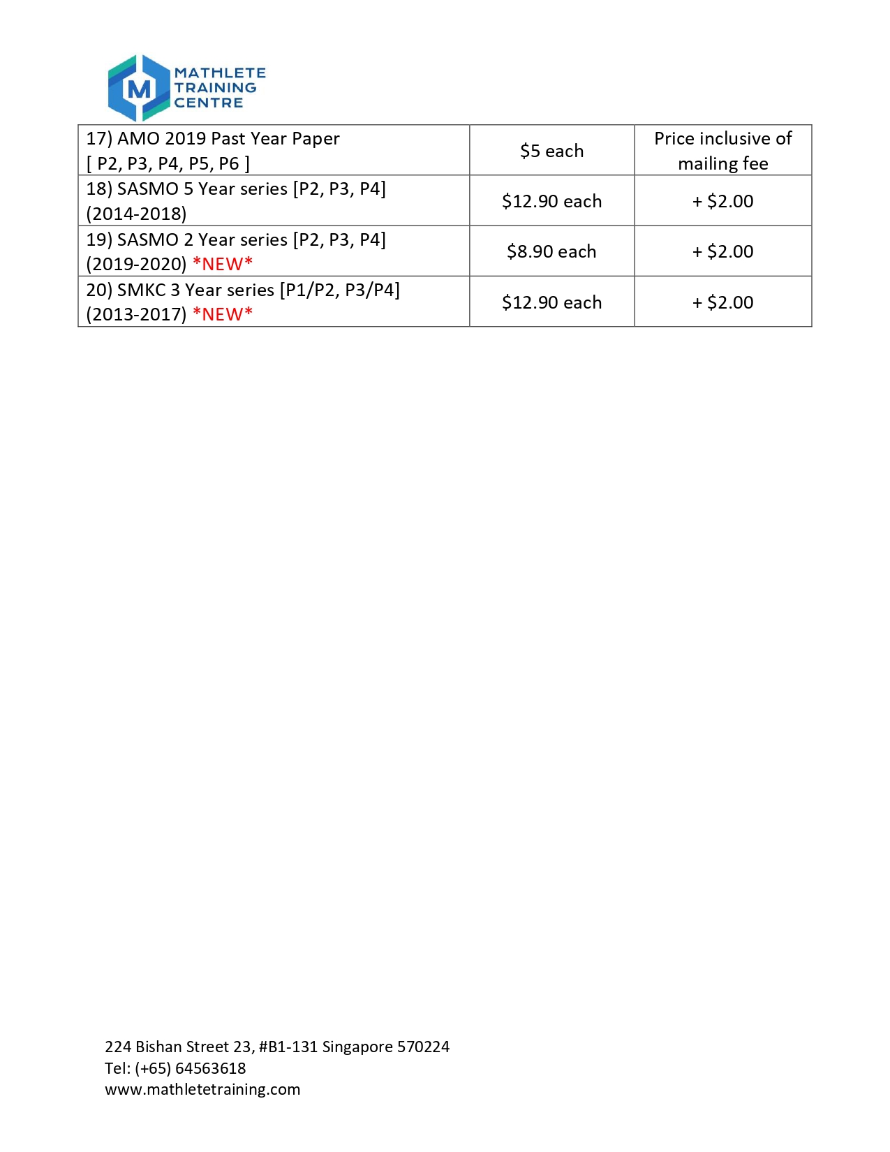 Frequently Asked Questions – Mathlete Training Centre