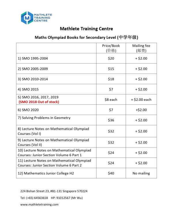 Frequently Asked Questions – Mathlete Training Centre