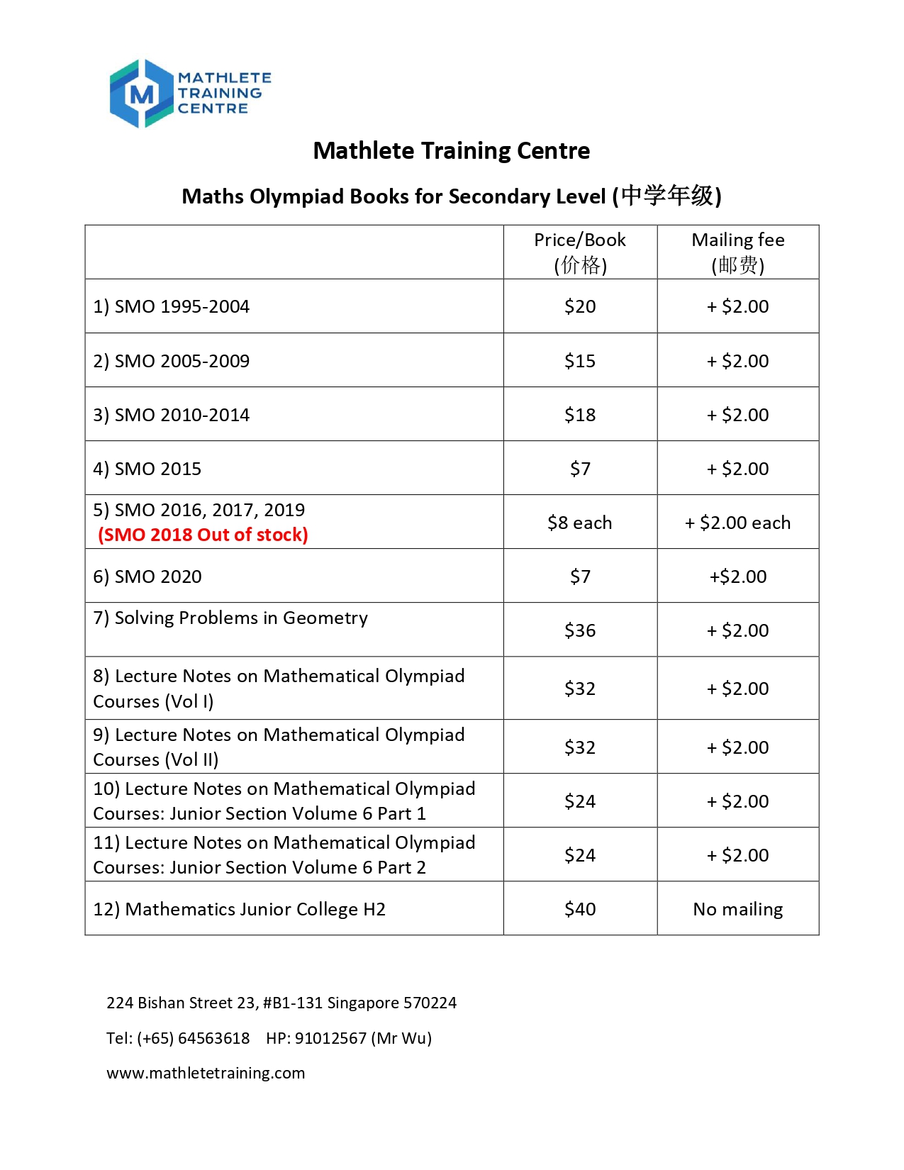 Frequently Asked Questions – Mathlete Training Centre