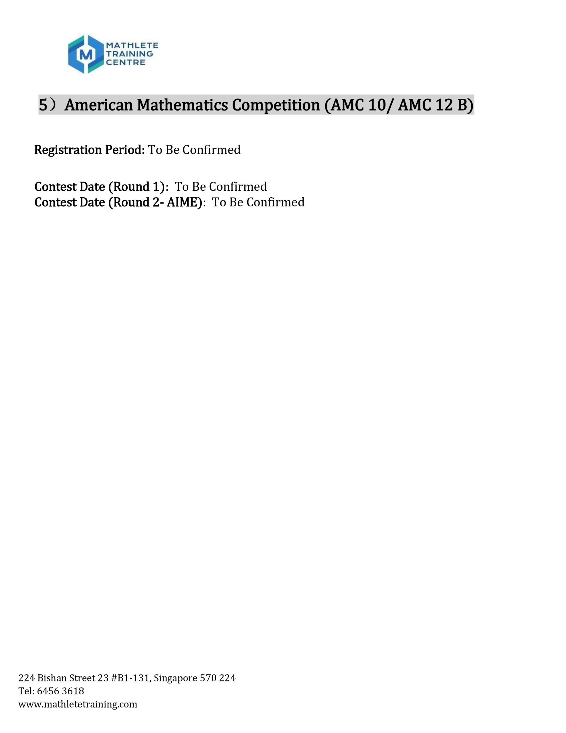 Frequently Asked Questions – Mathlete Training Centre